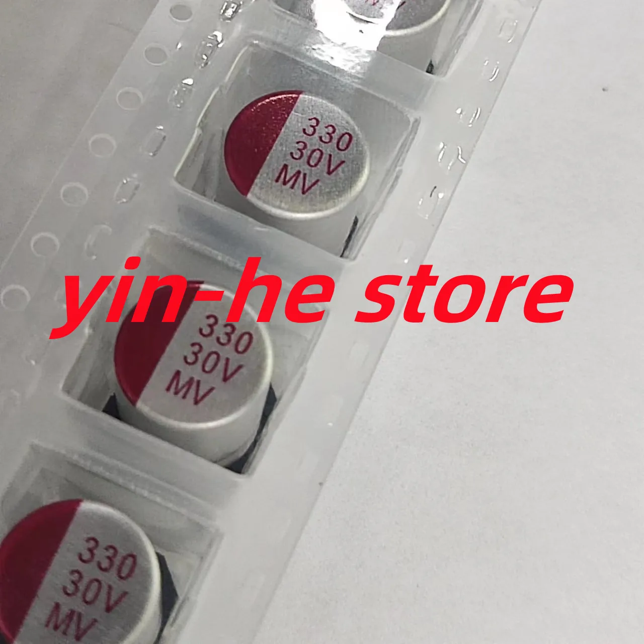 10PCS 330uF 30V 10*12mm EPMV1U331M1012TR Patch solid state capacitor ...