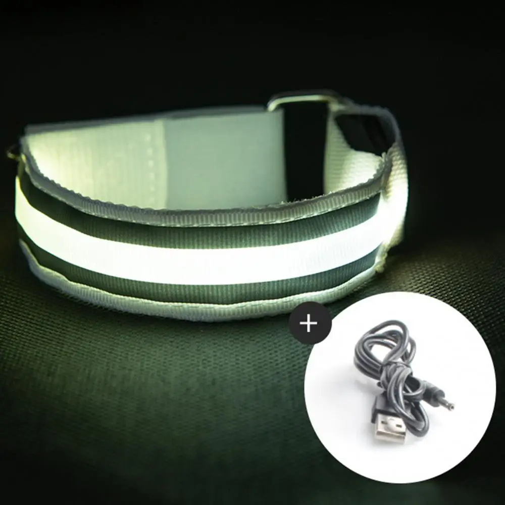 Safety-Warning-LED-Reflective-Bands-Arm-Belt-Armband-Reflective-Signal ...