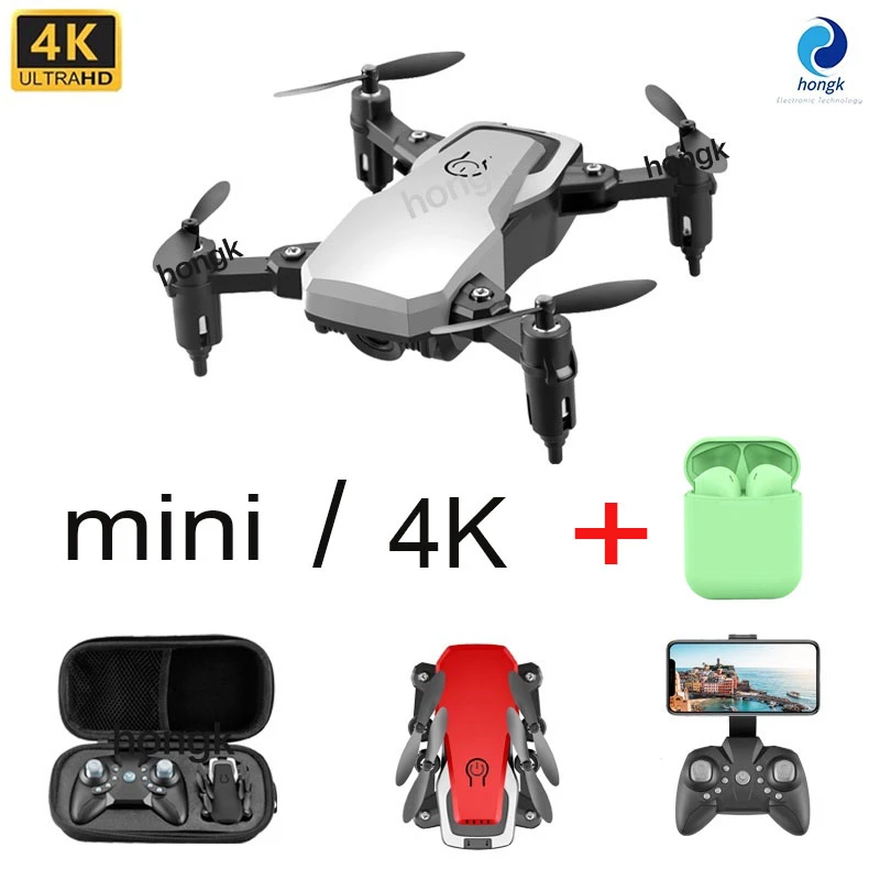 MINI Drone 4K Dual Camera Drone 2.4GHz WIFI FPV Obstacle Avoidance ...