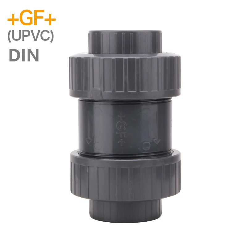 SwissGF-imported-63mm-UPVC-True-Union-Check-Valve-Plastic-Non-Return ...