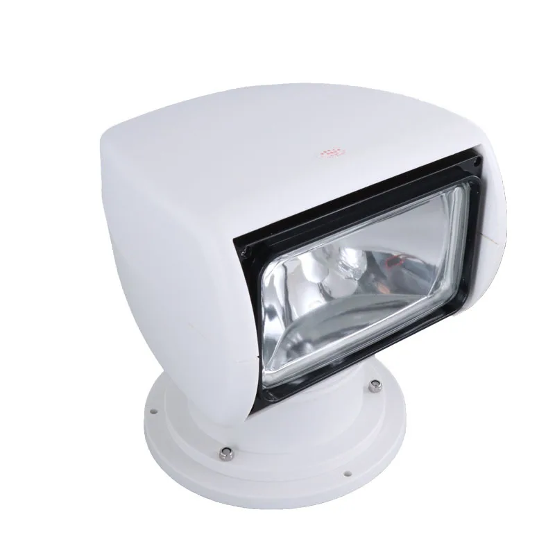 12V 24V Boat Searchlight Remote Control Roadrunner Spotlight Speedboat ...