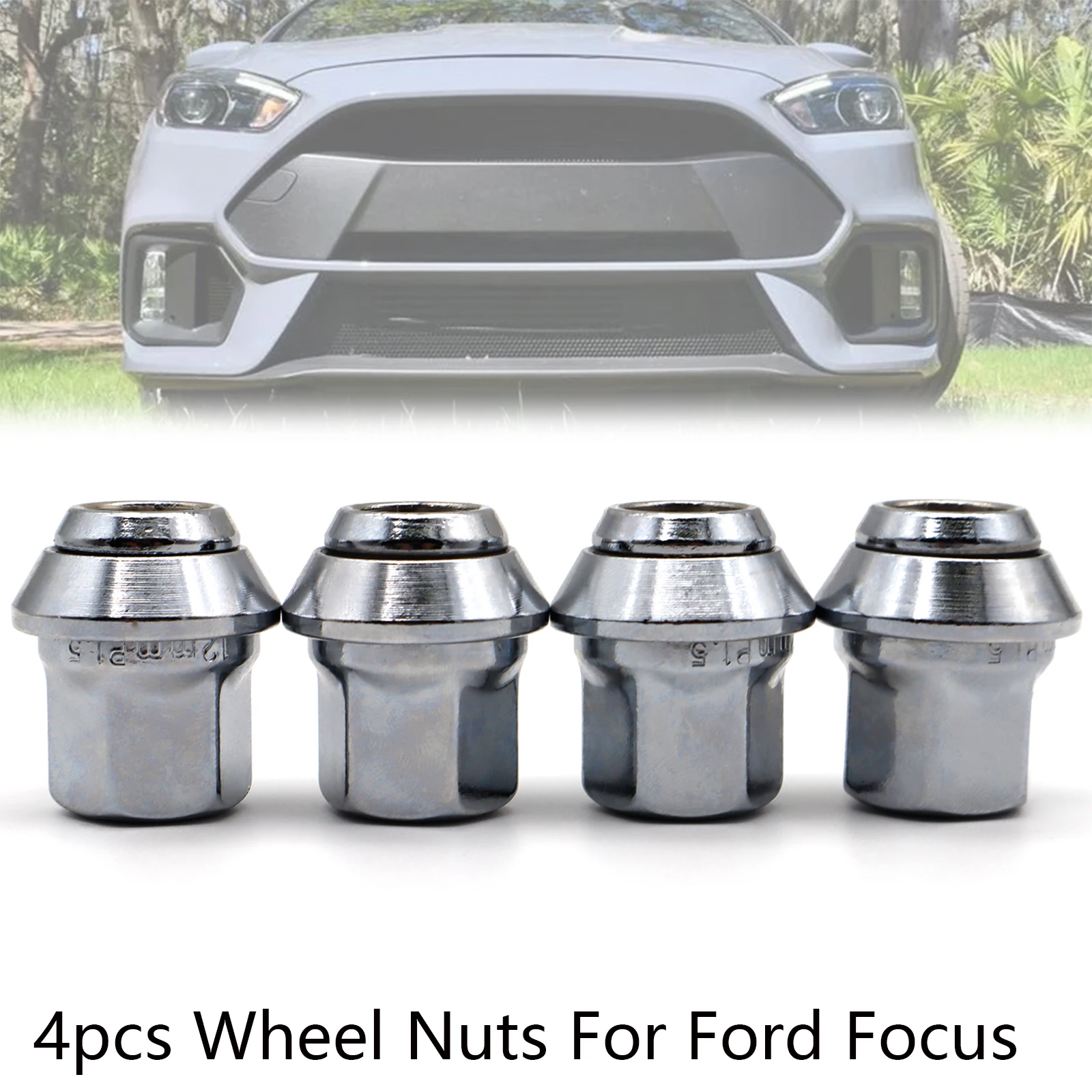 4Pcs-Car-Alloy-Wheel-Nuts-M12-1-5-19MM-Bolts-Lugs-Studs-Car-Lug-Nuts ...