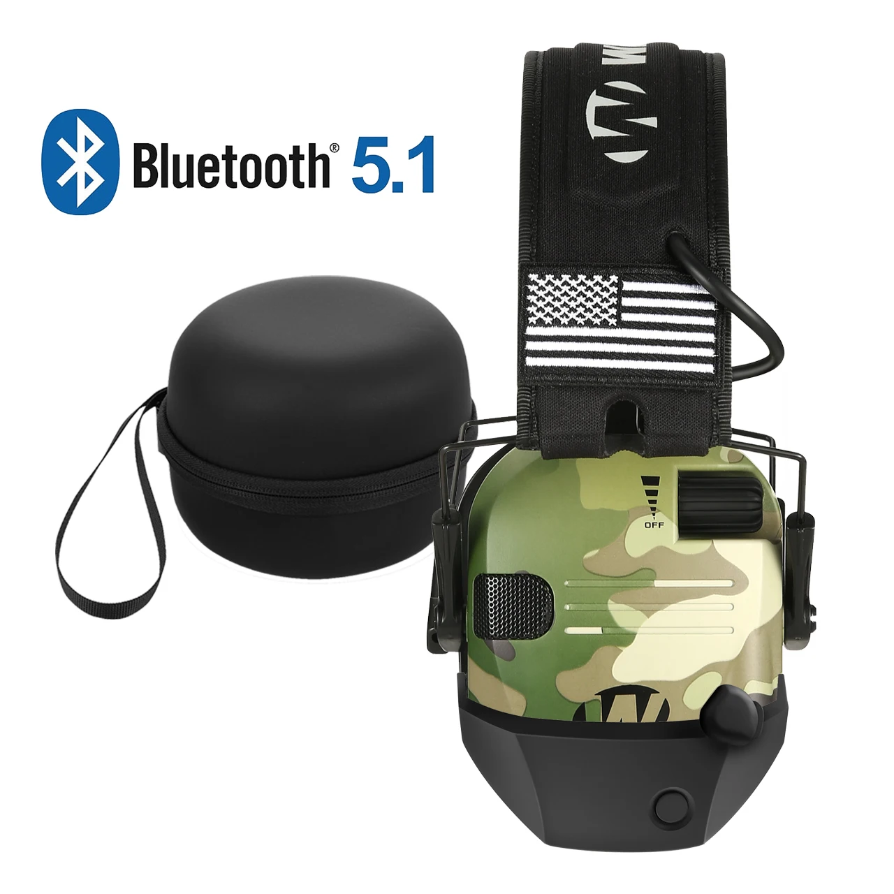 Active-Shooting-Earmuff-with-Bluetooth-Adapter-with-Case-Electronic ...