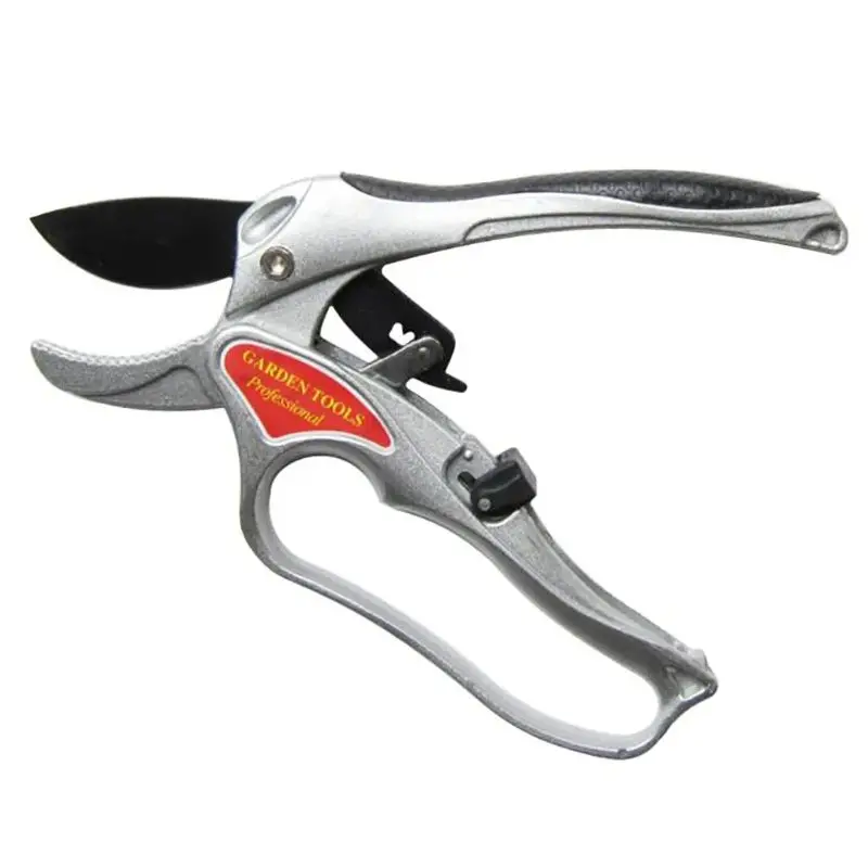 Gardening-Pruners-Ratchet-Pruning-Shears-Anvil-Style-Fruit-Tree-Branch ...