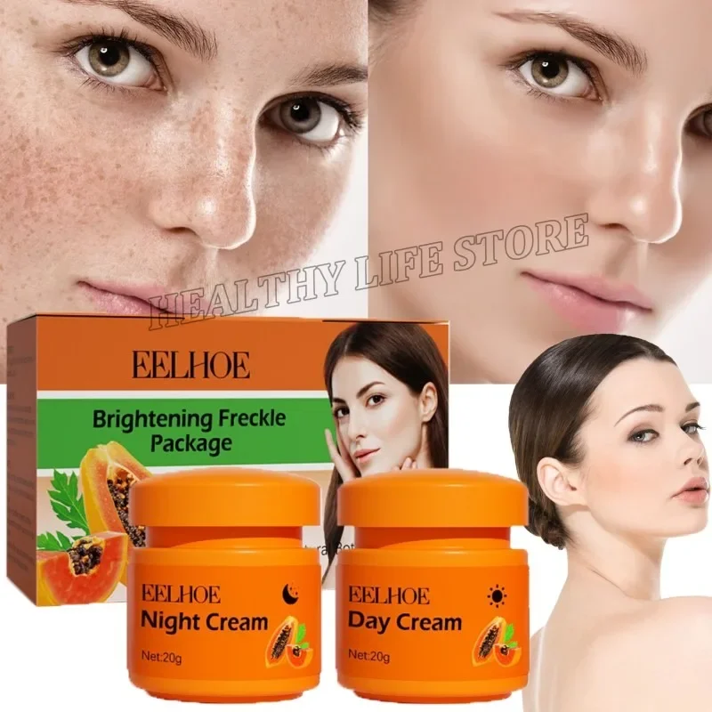 Facial Fade Spots Papaya Cream Anti-aging Brighten Skin Tone Day Cream ...