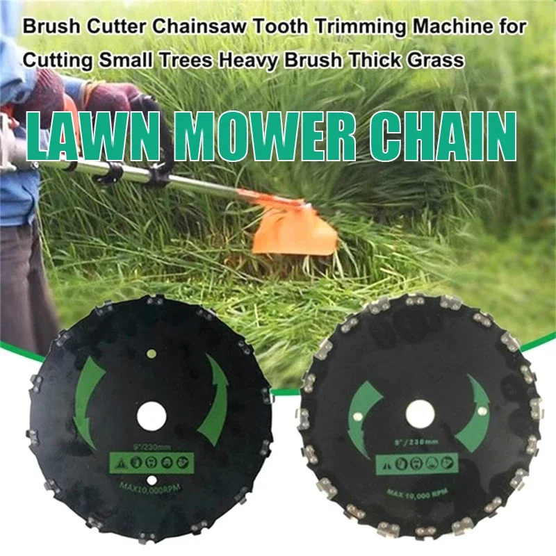9-inch-20-Teeth-Steel-Chain-Saw-Trimmer-Heavy-Duty-Head-Brush-Cutter ...