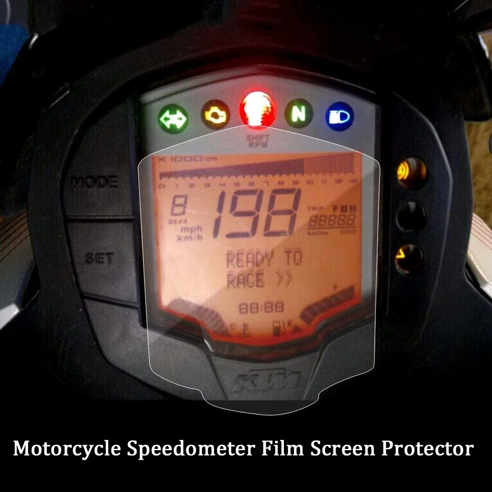 For-Duke-200-390-Motorcycle-Speedometer-Cluster-Scratch-Cluster-Screen ...