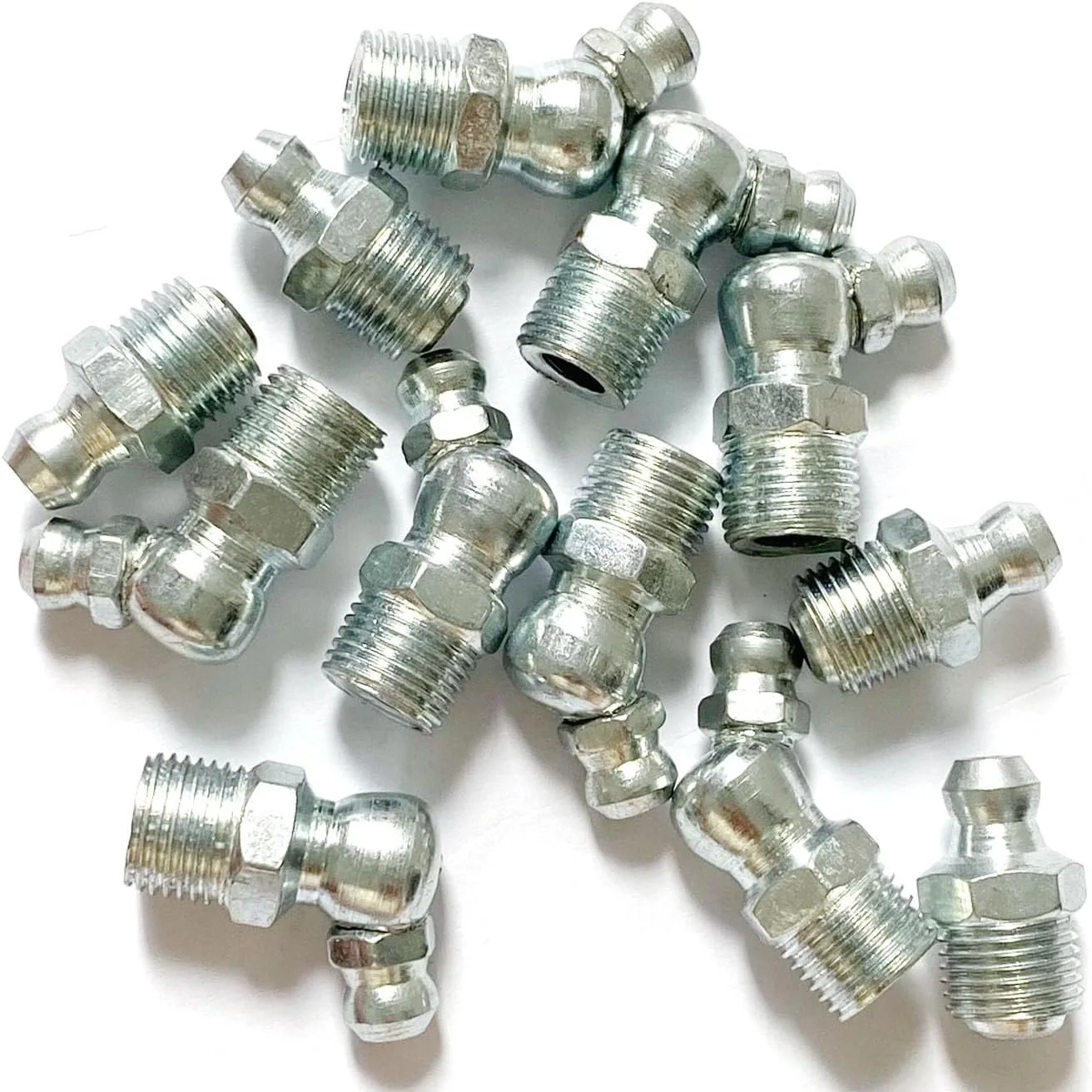 Grease Fittings, Grease Zerk Fittings Assortment, Hydraulic Grease ...
