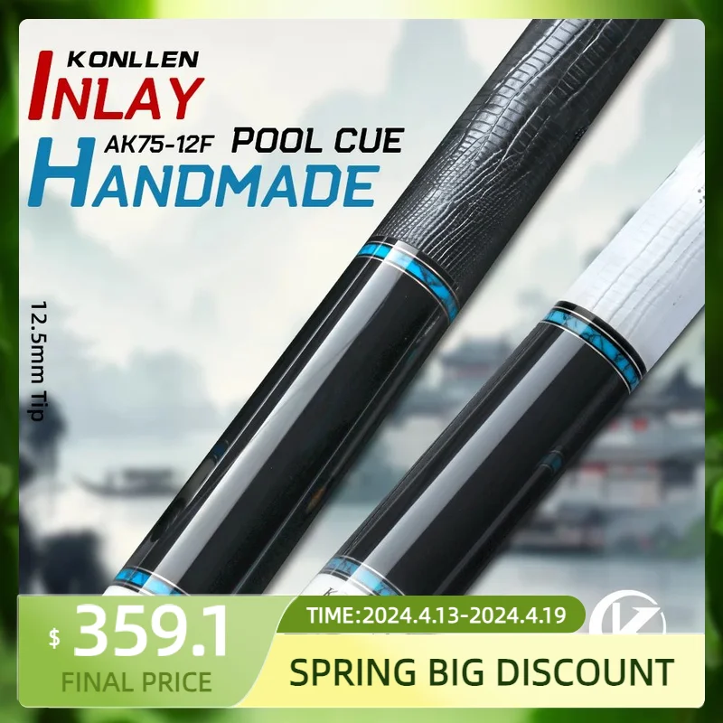 KONLLEN-Carbon-Fiber-Pool-Cue-Stick-Handmade-Inlay-Cue-Inlay-Ring ...