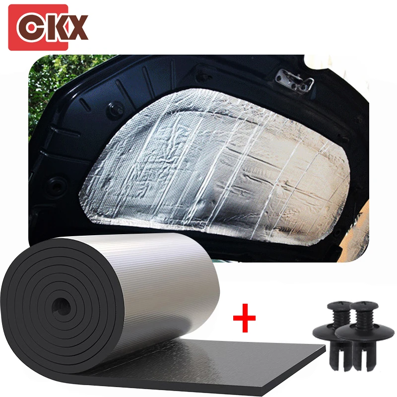 Deadener Sound Noise Proof Insulation Deadening Aluminum Foil Sticker ...