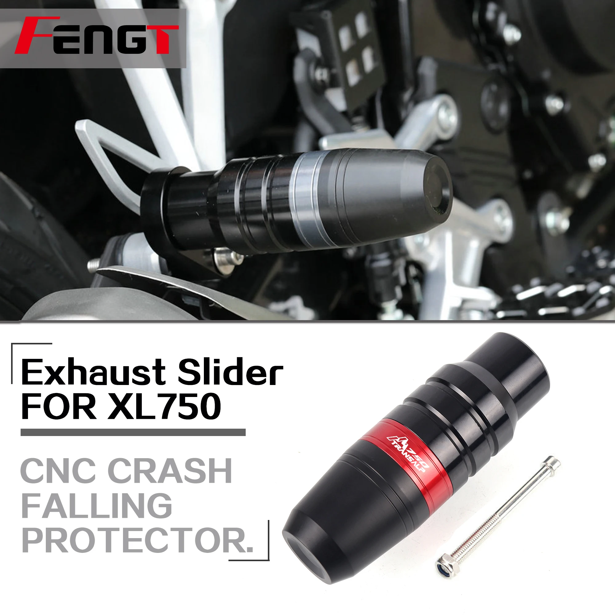 Slider-do-quadro-da-guarda-de-escape-para-motocicleta-prote-o-contra ...