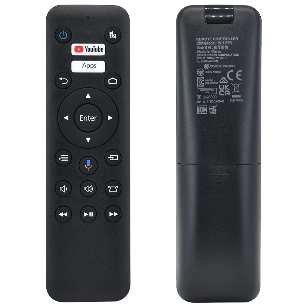 New-Original-WH-55B-For-Epson-Projector-Bluetooth-Voice-Remote-Control ...