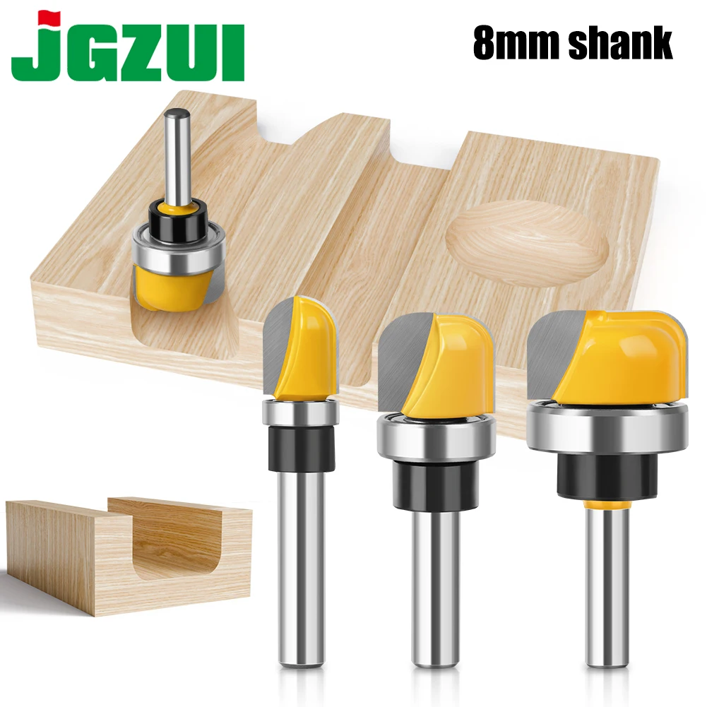 Carbide-Juice-Groove-Rodada-Nose-Router-Bit-Set-Tigela-e-Bandeja-Modelo ...