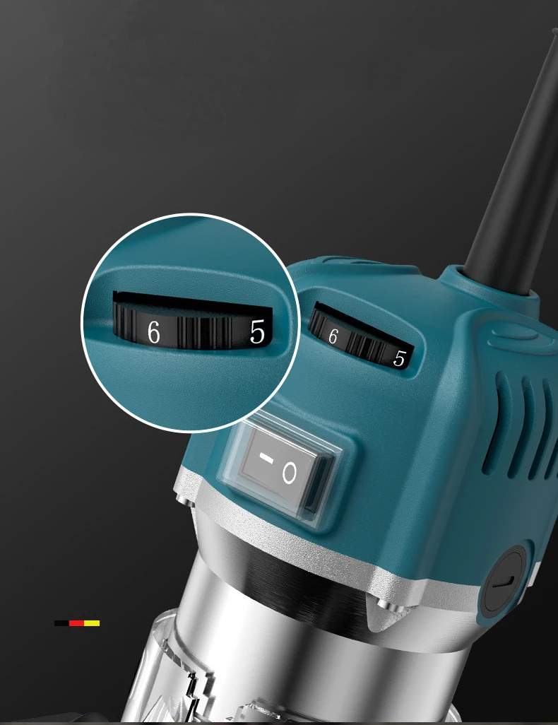 Prise américaine 110 V - Tondeuse Électrique à 6 Vitesses de 800W et ...