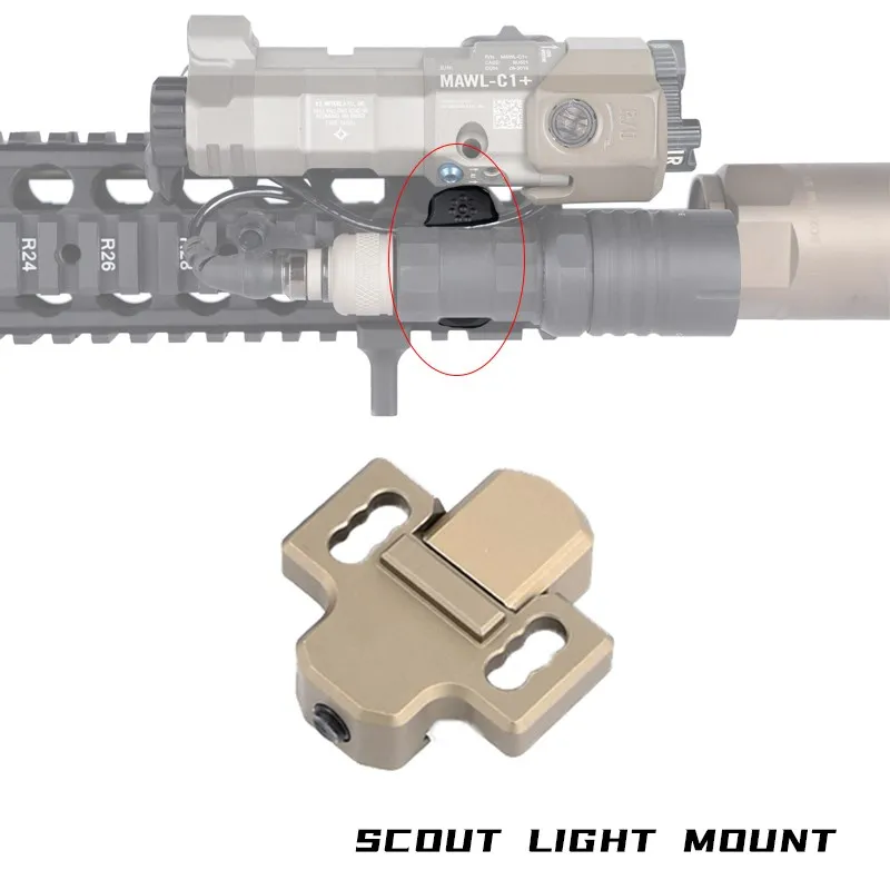 Tactical-M300-M600-Flashlight-Base-MLOK-KEYMOD-ARISA-20mm-Picatinny ...