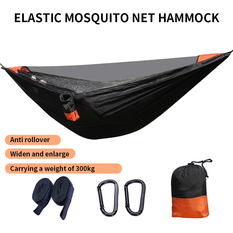 Tourist-Hanging-Hammock-Luminous-With-Camping-Mosquito-Net-Adult ...