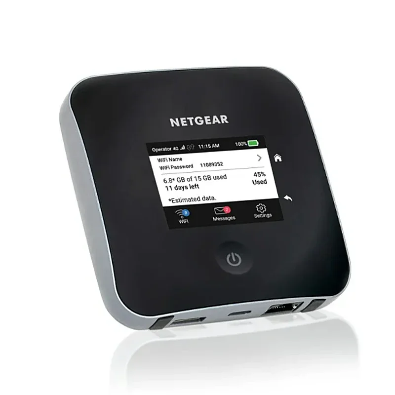 Netgear Nighthawk M2 MR2100 4GX Gigabit 4G 2Gbps 5CA WiFi móvil Hotspot ...