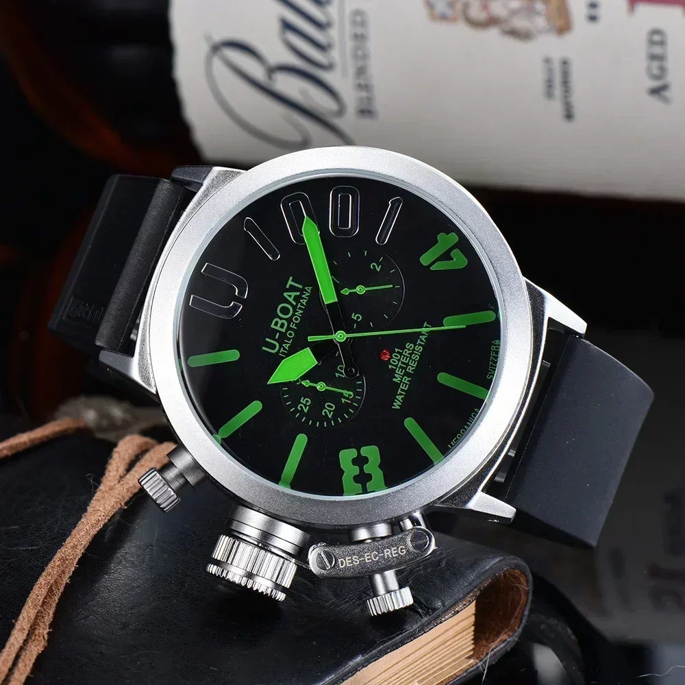 U-boat-Reloj-de-dise-o-creativo-para-hombre-cron-grafo-mec-nico-autom ...