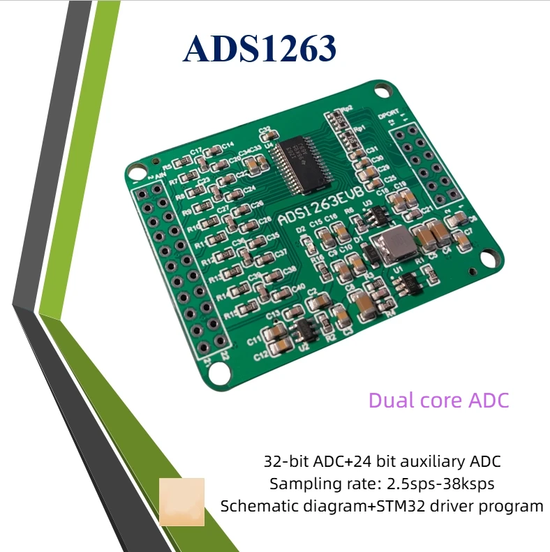 ADS1263 32 ビット ADC ひずみ温度高精度取得カード ADS1256 アップグレード 24 ビット - AliExpress 1420