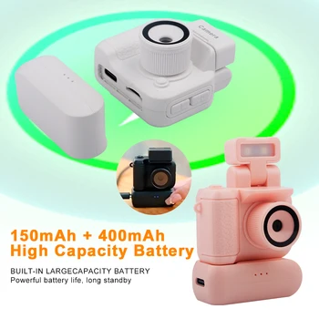 Mini Camera With Screen HD 1080p With Flash Lamp And Battery Dock ...