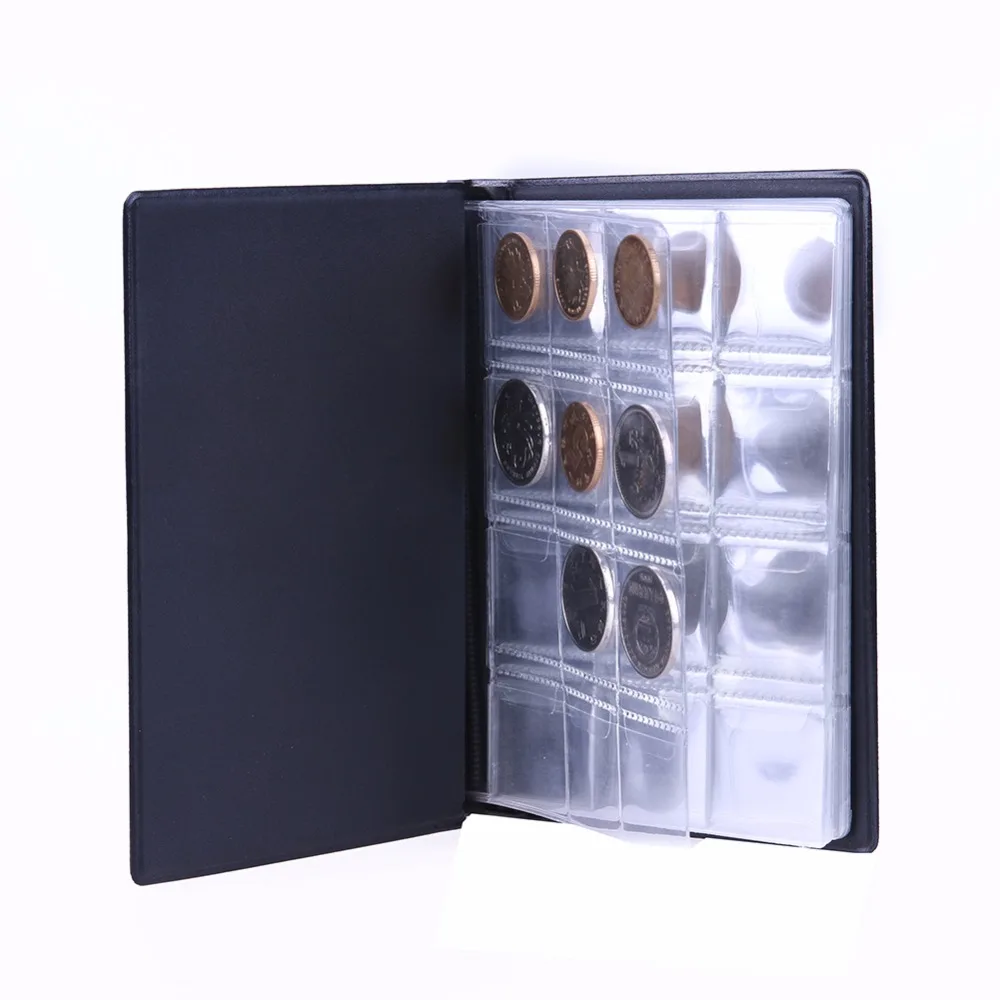 Álbum de moedas de coleção, álbum para armazenamento de moedas do mundo ...