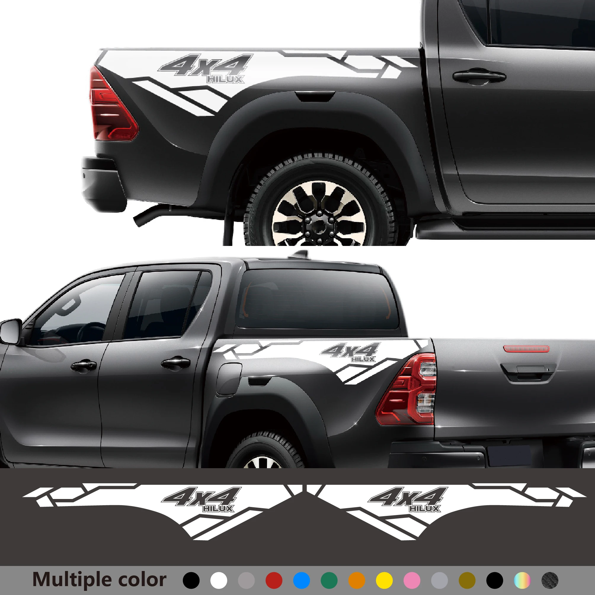2pcs-Pickup-Trunk-Side-Vinyl-Film-Sport-4x4-Stickers-Apply-For-Toyota ...