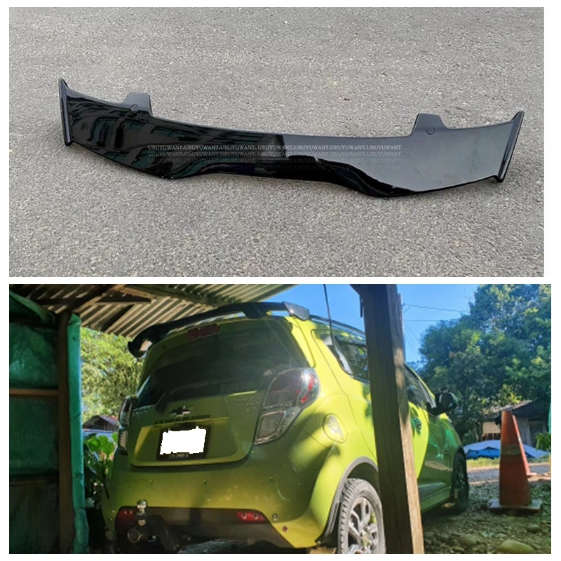 Hatchback Spoiler For Chevrolet Spark Universal Spoiler ABS Plastic ...