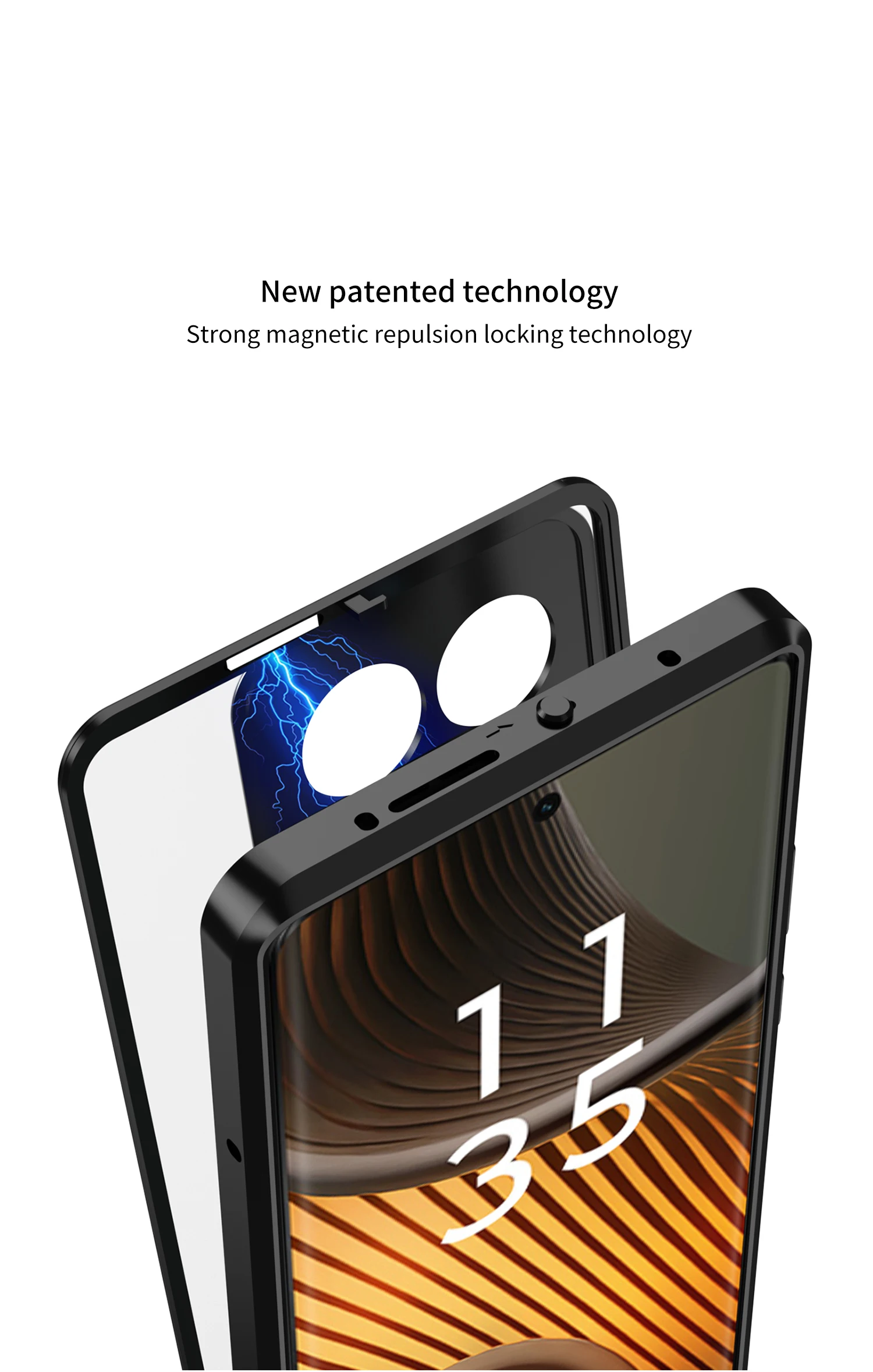 Aluminium Alloy Metal Frame Case for Motorola Edge 50 Ultra / Moto X50 ...