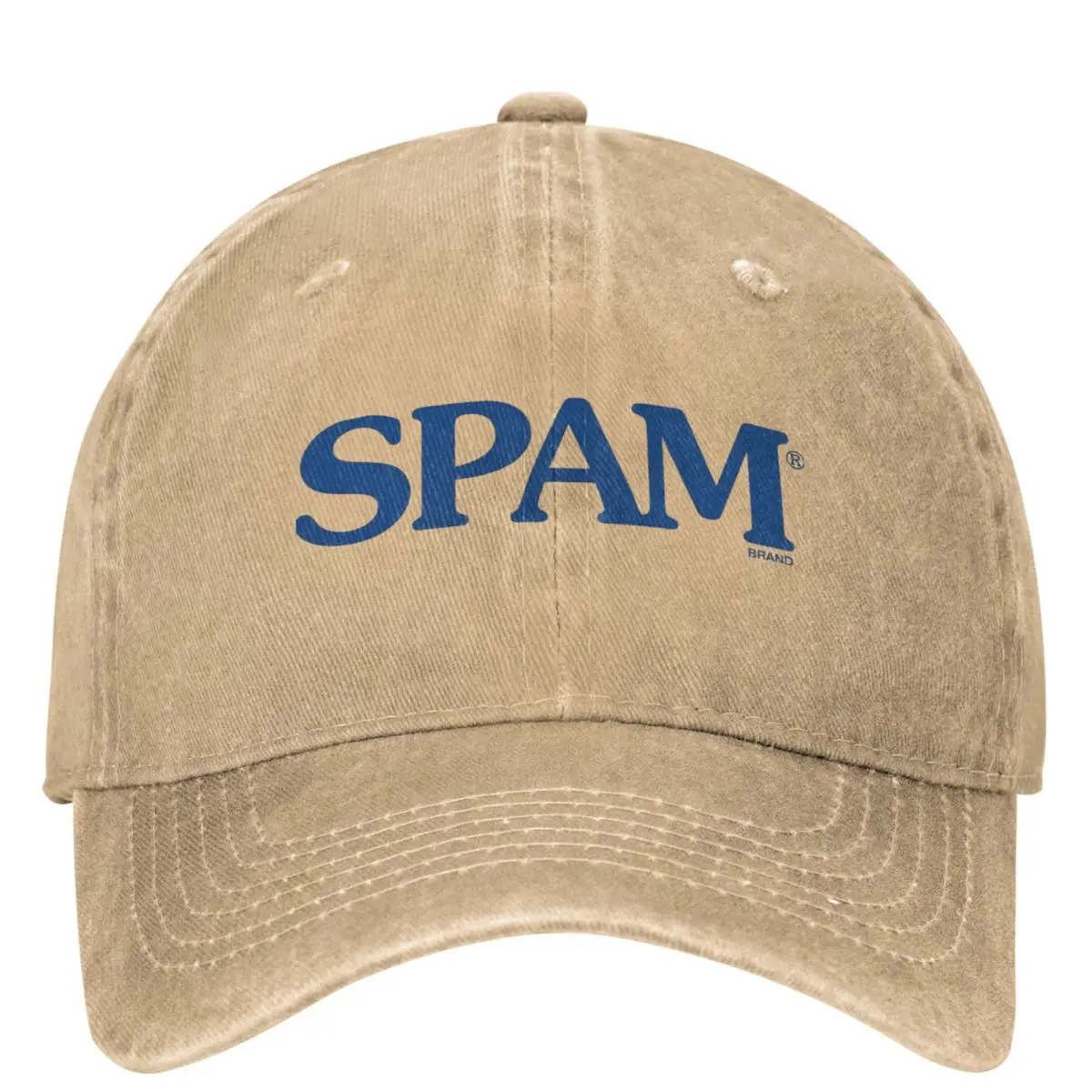 Blue-Spam-Pattern-Baseball-Cap-Mailbox-Logo-Casual-Men-Adult-Washed ...