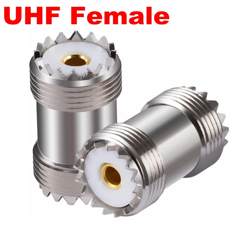1-pcs-RF-Coax-S0-239-UHF-Female-to-UHF-Female-Coax-Cable-Adapter-UHF ...