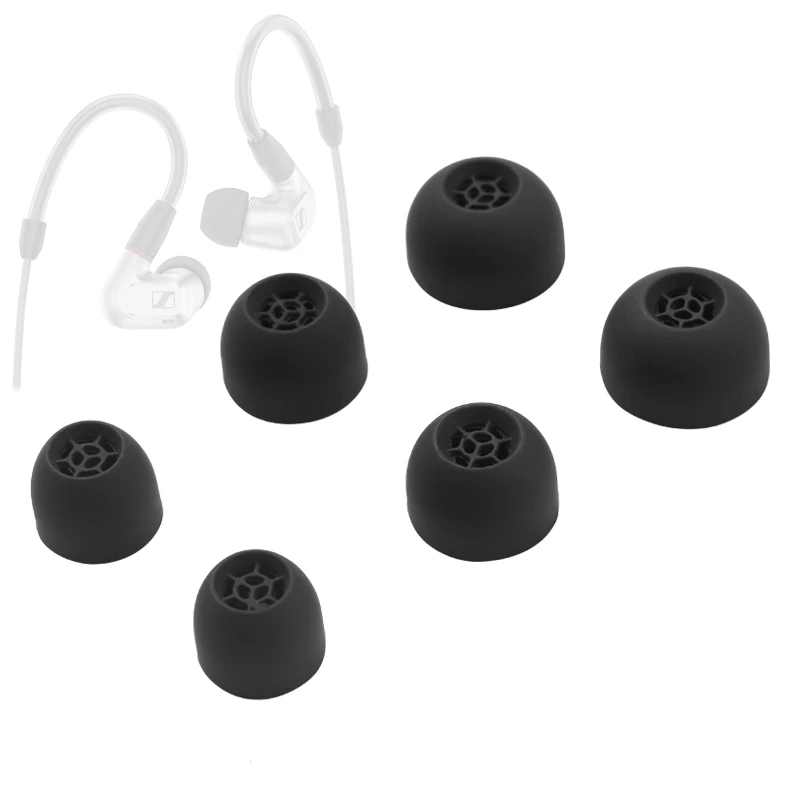 6Pcs Silicone Ear Tips for Sennheiser IE900 IE80S HIFI Eartips for ...