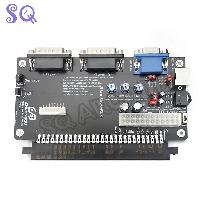 Supergun Jamma Cbox 15pin Snk Neogeo Mvs Jamma Connector Motherboard ...
