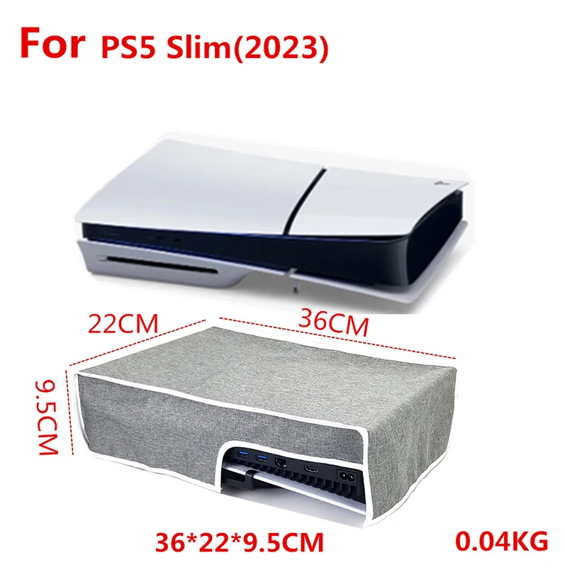 Soft-Dustproof-Cover-Case-For-PS5-Slim-Disc-Digital-Console-Replacement ...