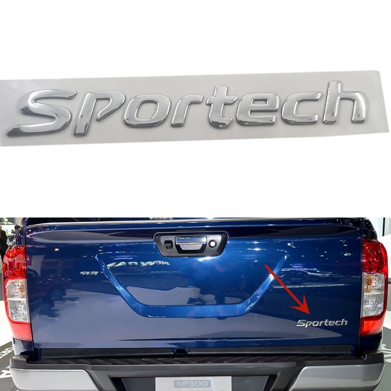 Car-Exterior-Tailgate-Logo-Sticker-Letter-Emblem-Styling-Badge-Decal ...