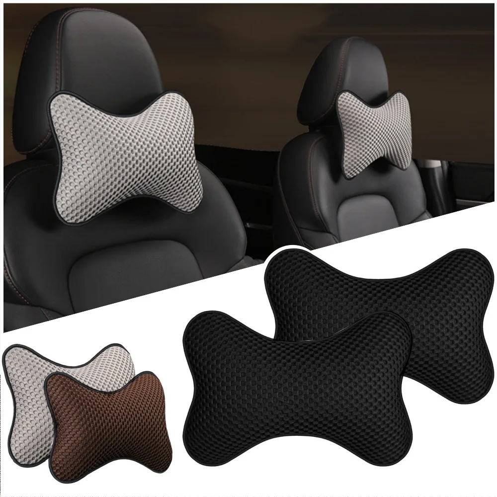 Car Headrest Four Seasons Universal Breathable Protection Neck Pillow ...