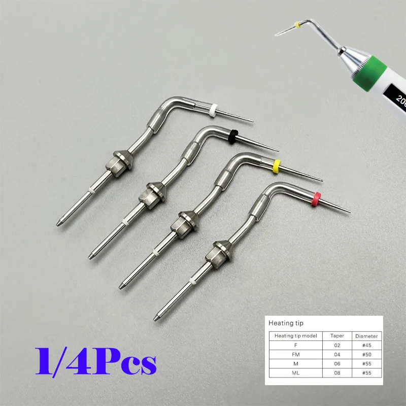 Dental Percha Gutta Pen/Gun Tip Heated Plugger Needles for Endo ...
