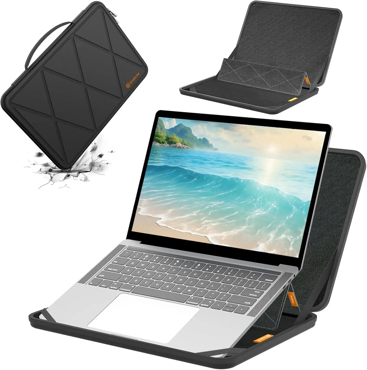 Smatree MS91 Hard EVA Protective Case with Stand Compatible for 16 inch ...