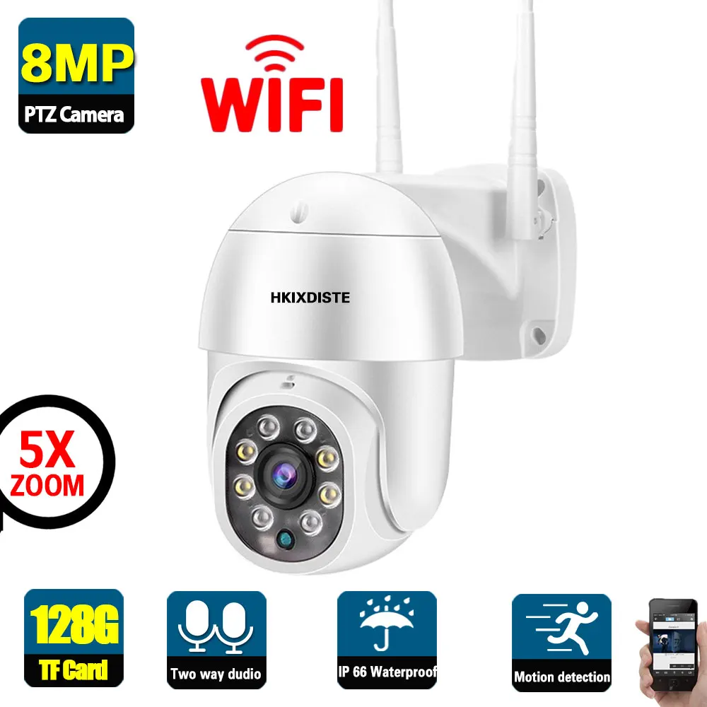 4K-PTZ-Wifi-IP-Camera-External-Waterproof-8MP-Color-Night-Vision ...