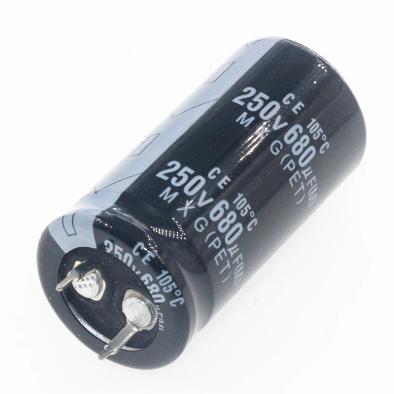 1pcs-680uF-250V-680MFD-250WV-Aluminum-Electrolytic-Capacitor-25-40mm-Radial-680mf250v-680uf250v ...