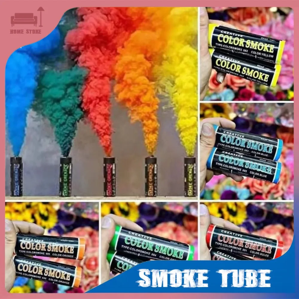 3/5/10pcs Colorful Smokes Fog Handheld Smoke Tube Wedding Creativity ...