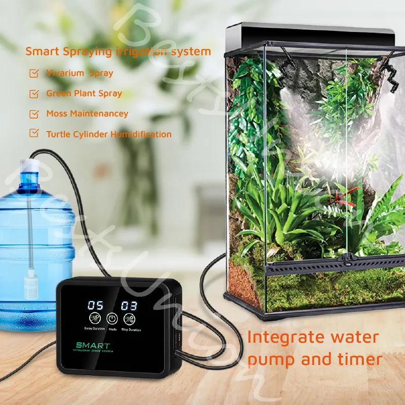 Intelligent Spray System Mist Rainforest Tank Timing Spray System Kit ...
