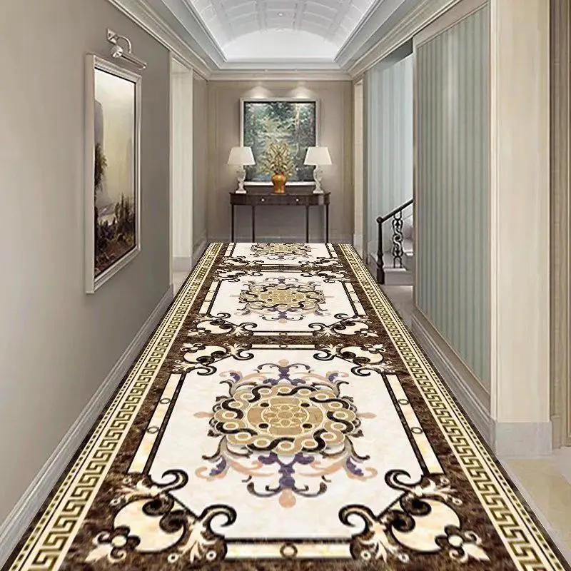 Retro-Corridor-Carpet-Hallway-Kitchen-Aisle-Long-Runner-Decoation-Home ...