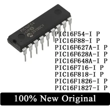 10Pcs PIC16F54-I PIC16F88 PIC16F627A PIC16F628A PIC16F648A-I PIC16F716-I PIC16F818-I PIC16F1826 ...
