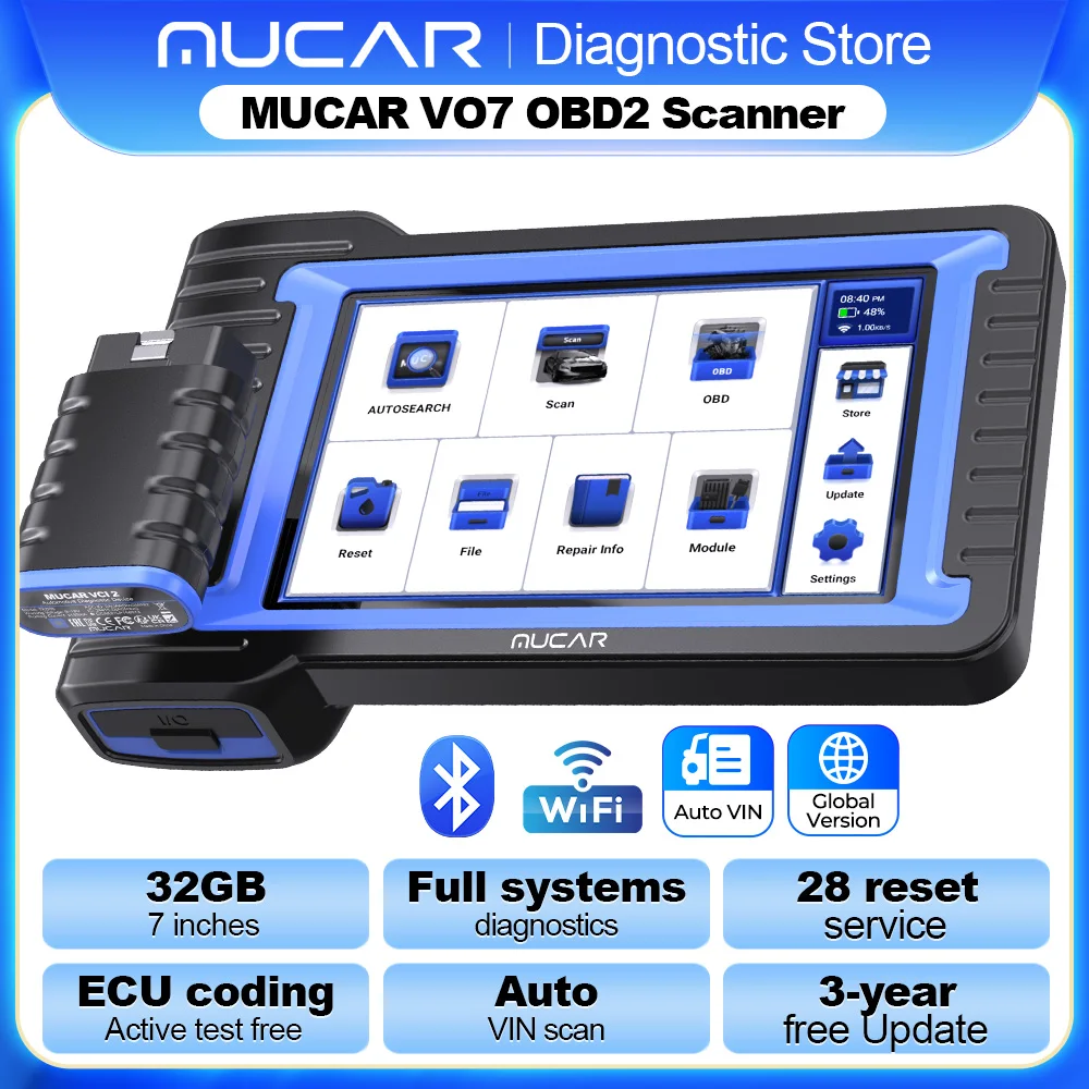 MUCAR-VO7S-VO7OBD2-Scanner-Full-System-Diagnose-28-Reset-Diagnostic ...