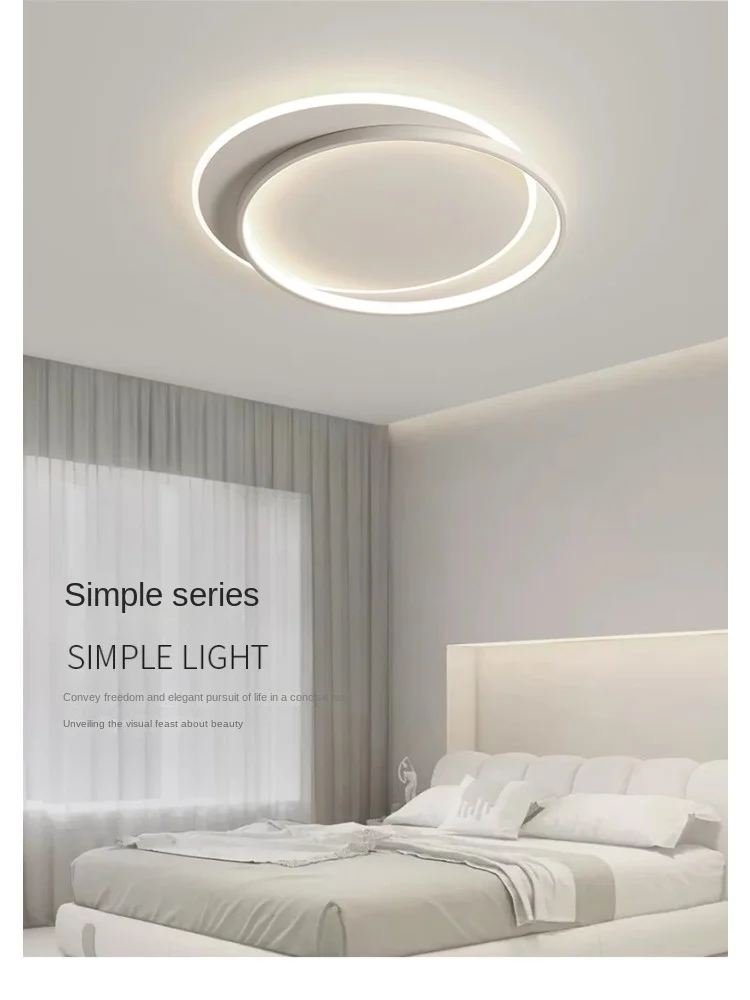 2024-New-Nordic-Style-Ceiling-Light-for-Bedroom-Living-Room-Modern ...