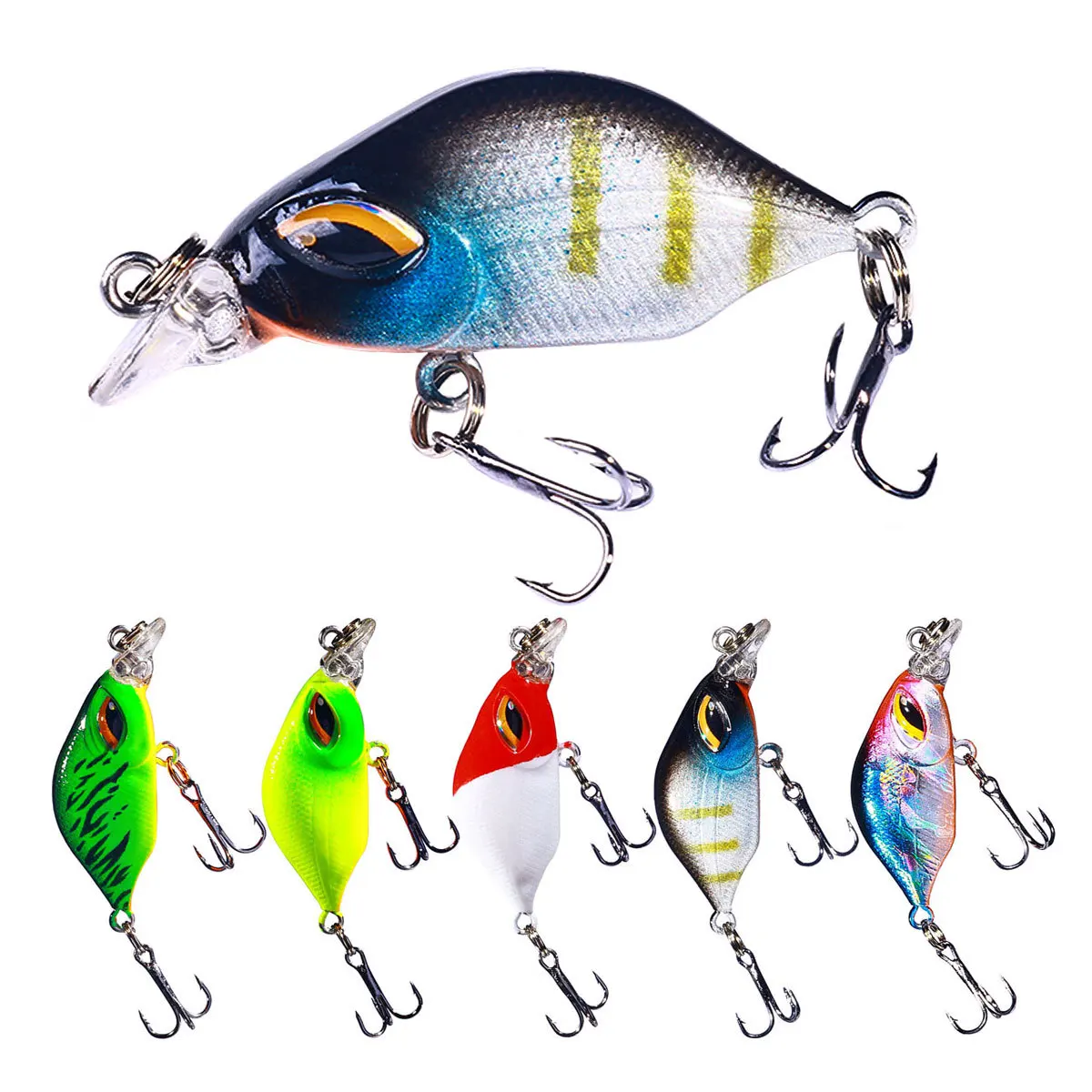 40mm 3.3g Mini Floating Crankbaits Fishing Lure Wobbler Pesca ...