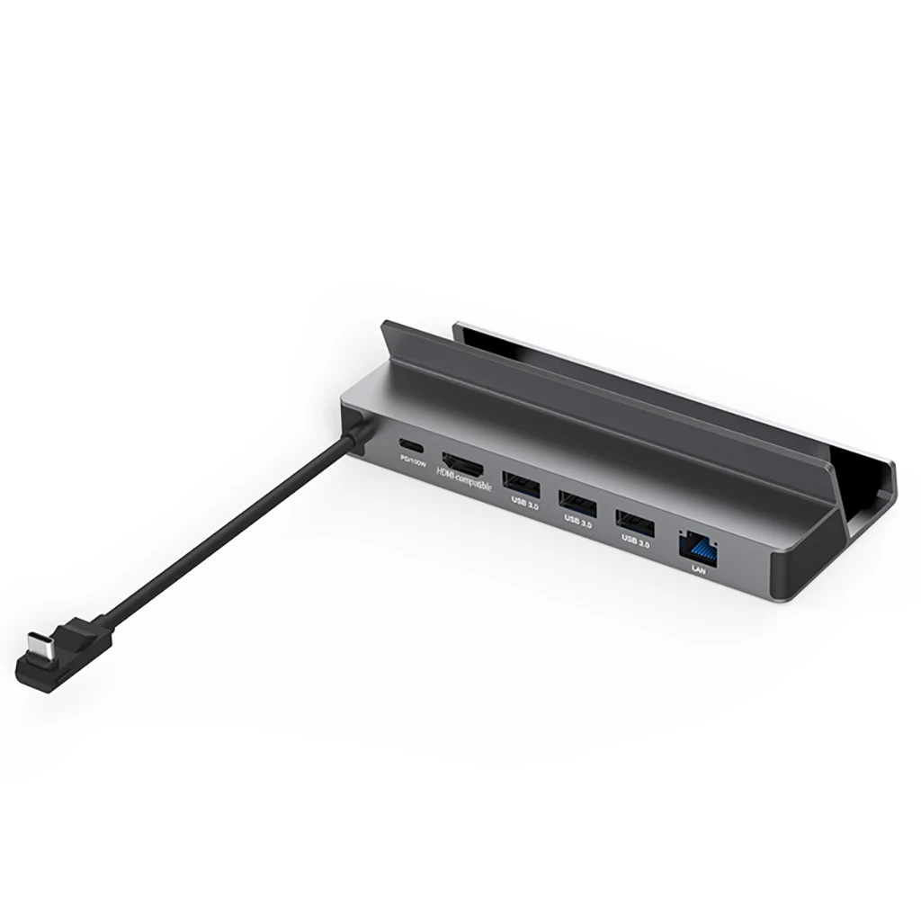 XT-XINTE 6in1 Ports USB Hub Type C Docking Station for Steam Deck/ROG ...
