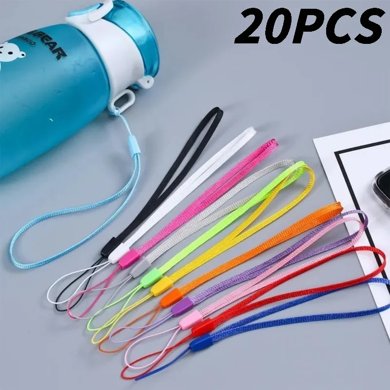 20Pcs-Hand-Wrist-Lanyard-String-Short-Grip-Lanyard-Mobile-Phone-Strap ...