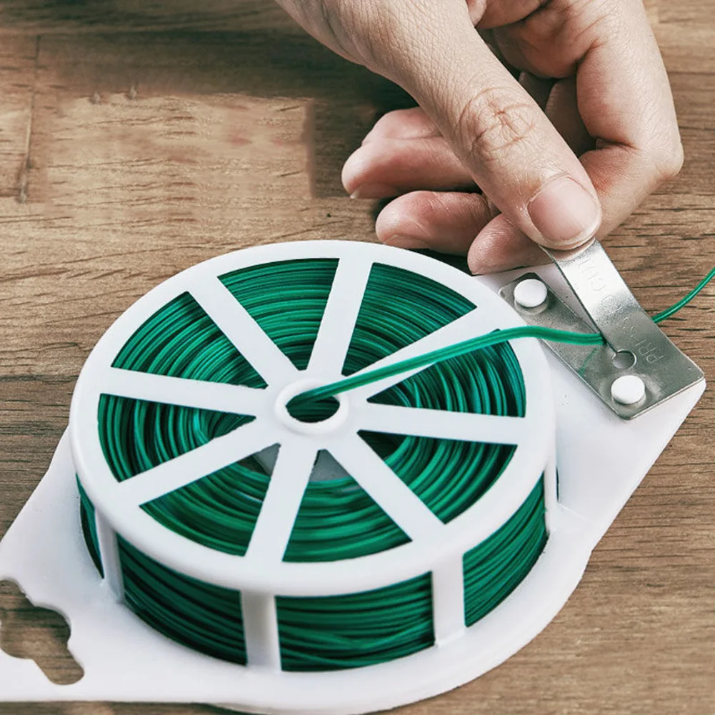 Coate-String-Fixed-Rope-Coiled-Wire-Garden-Ties-Iron-Wire-Steel-Pipe ...