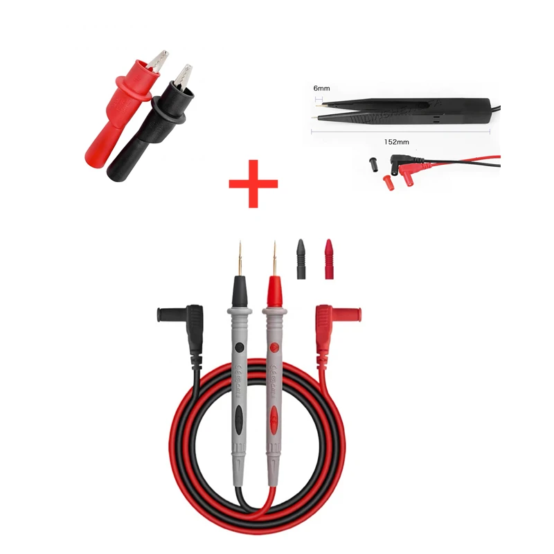 1-Pair-Universal-Digital-1000V-10A-20A-Multimeter-Gold-Plated-Extra ...